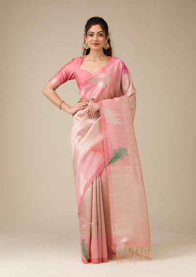 Pink Saree - Buy Pink Colour Sarees Online At Best Prices – Koskii