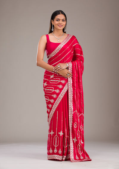 Red Bridal Saree - Buy Gorgeous Red Bridal Saree Online – Koskii