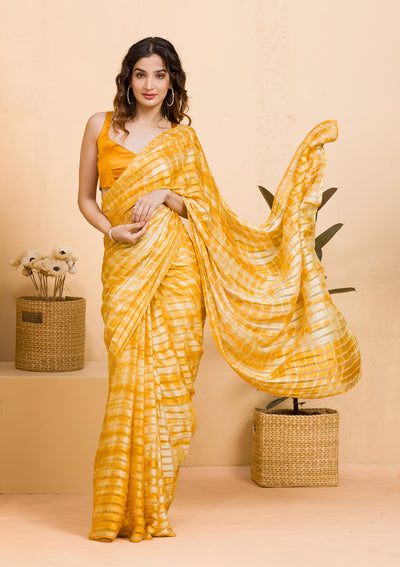 Yellow Saree - Buy Yellow Colour Sarees Online At Koskii
