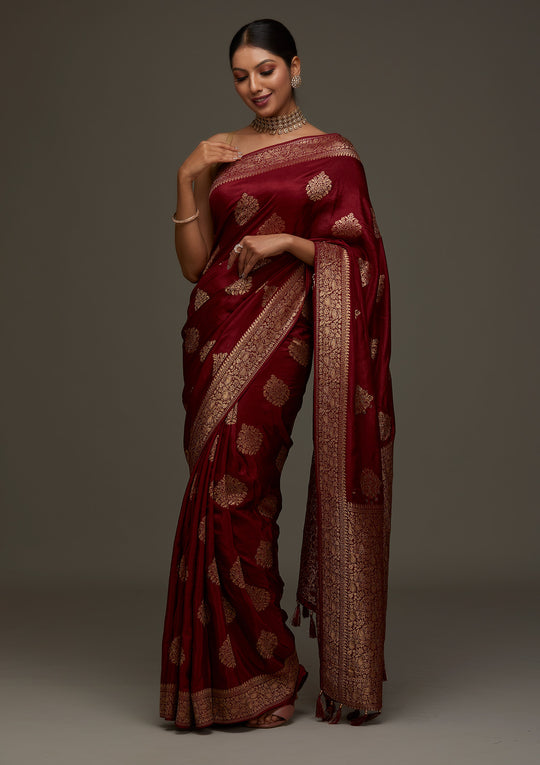 Red Saree - Buy Red Colour Saris Online At Best Prices – Koskii